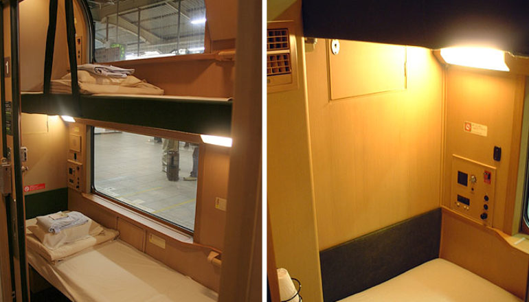 Поезд Sunrise Express: плацкарт и делюкс по-японски (видео) - Автоцентр.ua