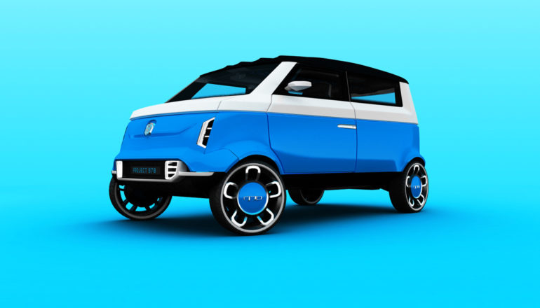 В Украине показали проект электрического кроссовера ЗАЗ - Автоцентр.ua